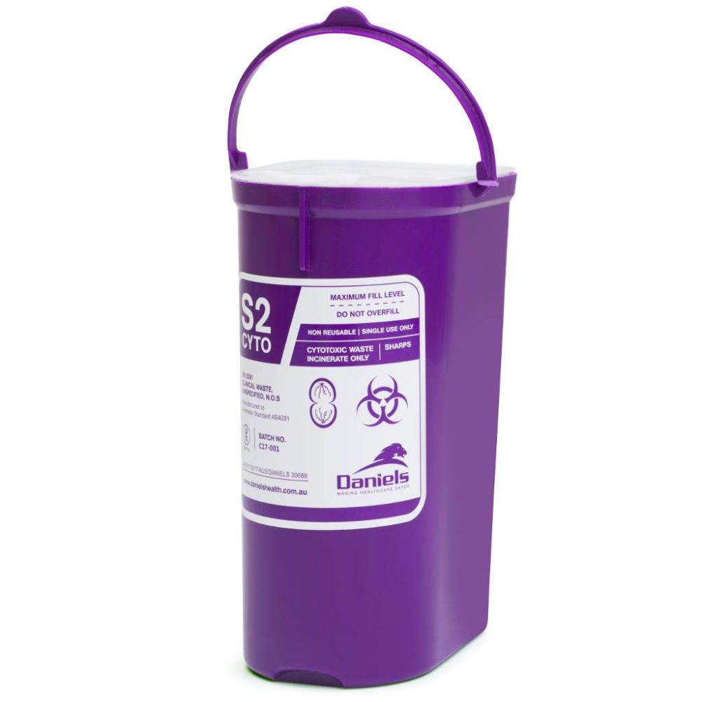Cytotoxic Sharps – Daniels S2 | NitrogenX