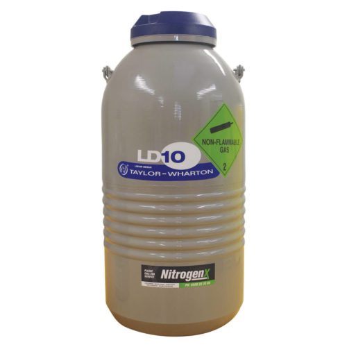 Liquid Nitrogen Dewar – 10L | NitrogenX
